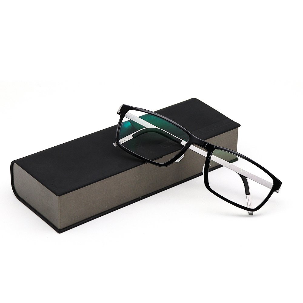 LINDBERG林德伯格眼镜框男1228商务方形1217眼镜架1239_虎窝淘