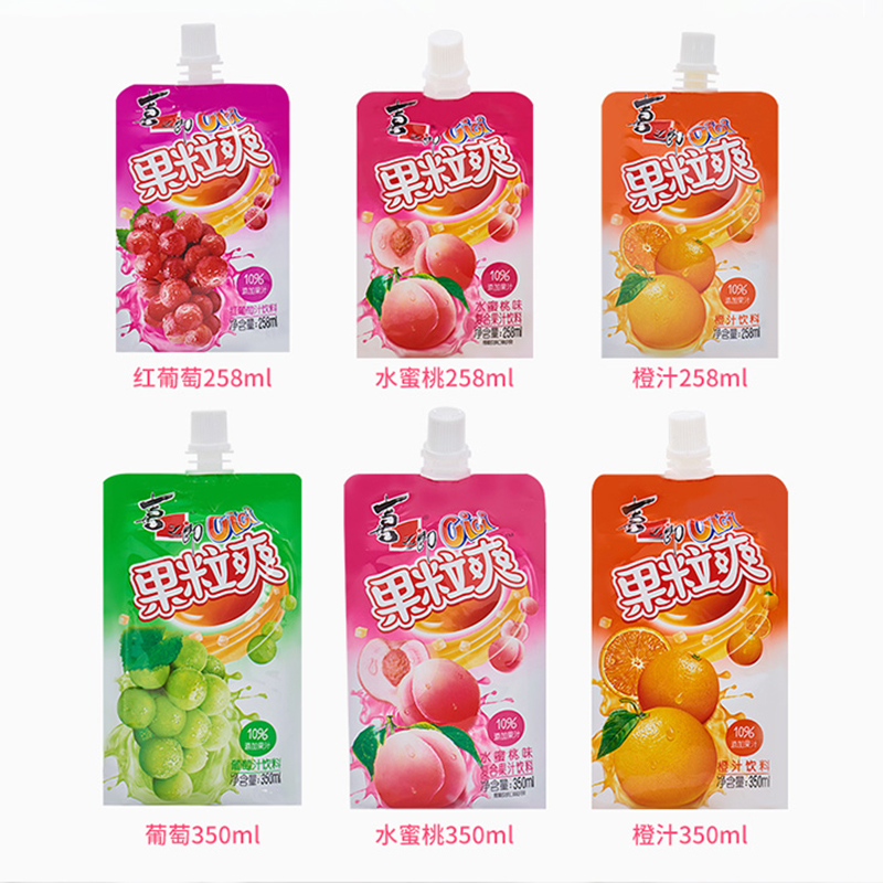 喜之郎CiCi果粒爽多口味夏日果汁饮料椰果吸吸冻儿童休闲零食_虎窝淘