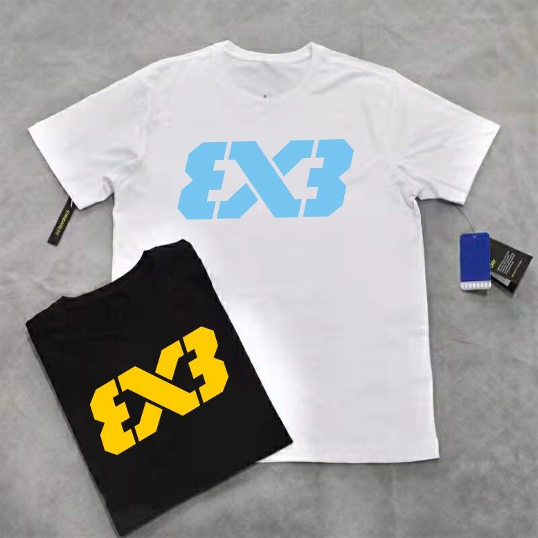 赞助3v3短袖fiba国际篮球三对三大师赛3X3速干热身服运动T恤包邮_虎窝淘