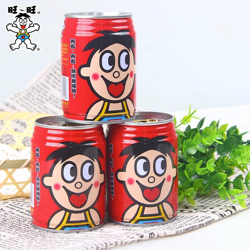 旺仔牛奶245ml*12罐装整箱批特价官方旗舰店同款礼盒装儿童饮料品_虎窝淘