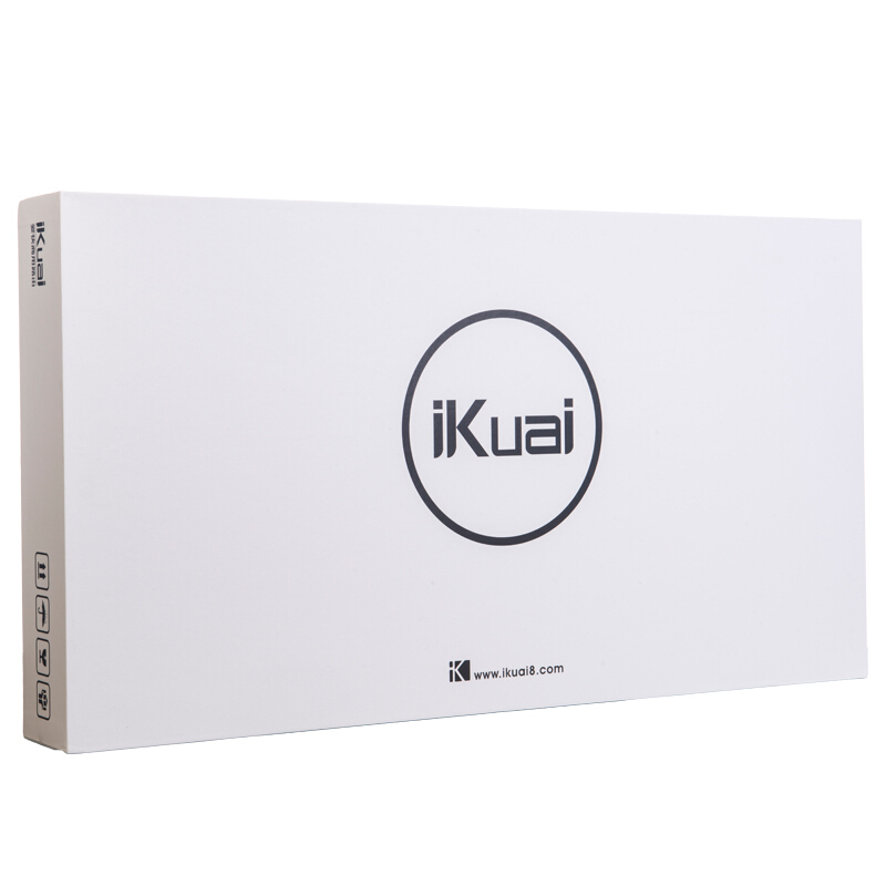 爱快（iKuai）A320全千兆企业级流控有线路由多WAN/行为管理/宽带叠加/微信认证/远程办公_虎窝淘