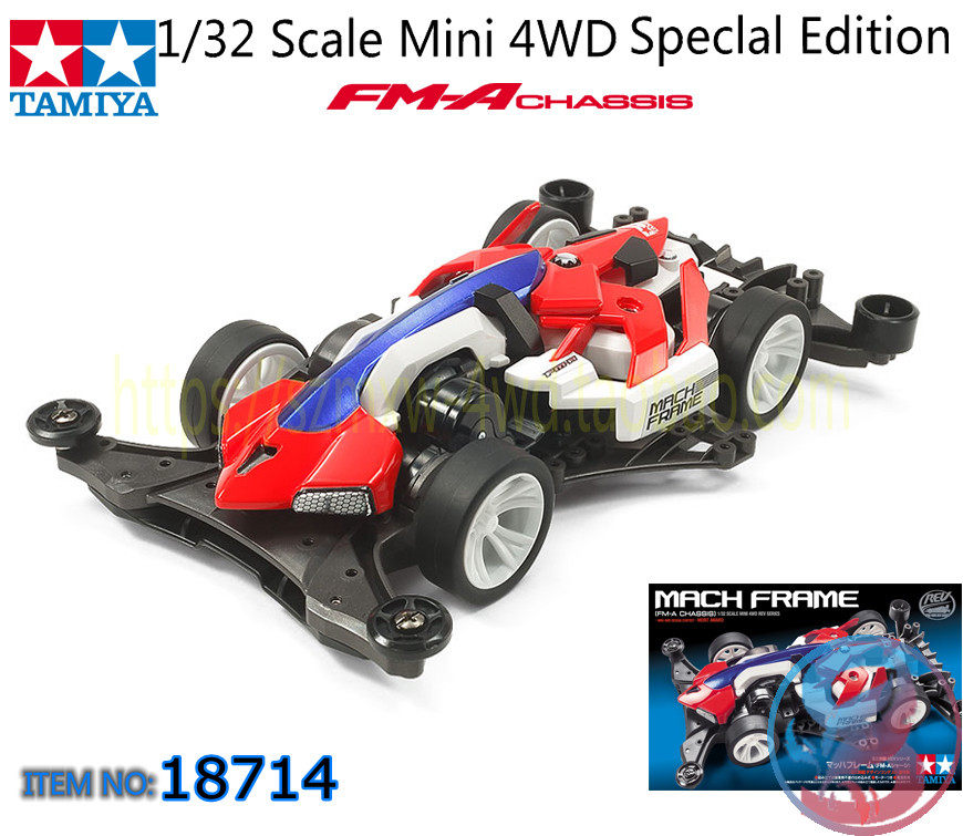 正品田宫TAMIYA四驱车 MACH FRAME机械框架 FM-A底盘 18714现货_虎窝淘