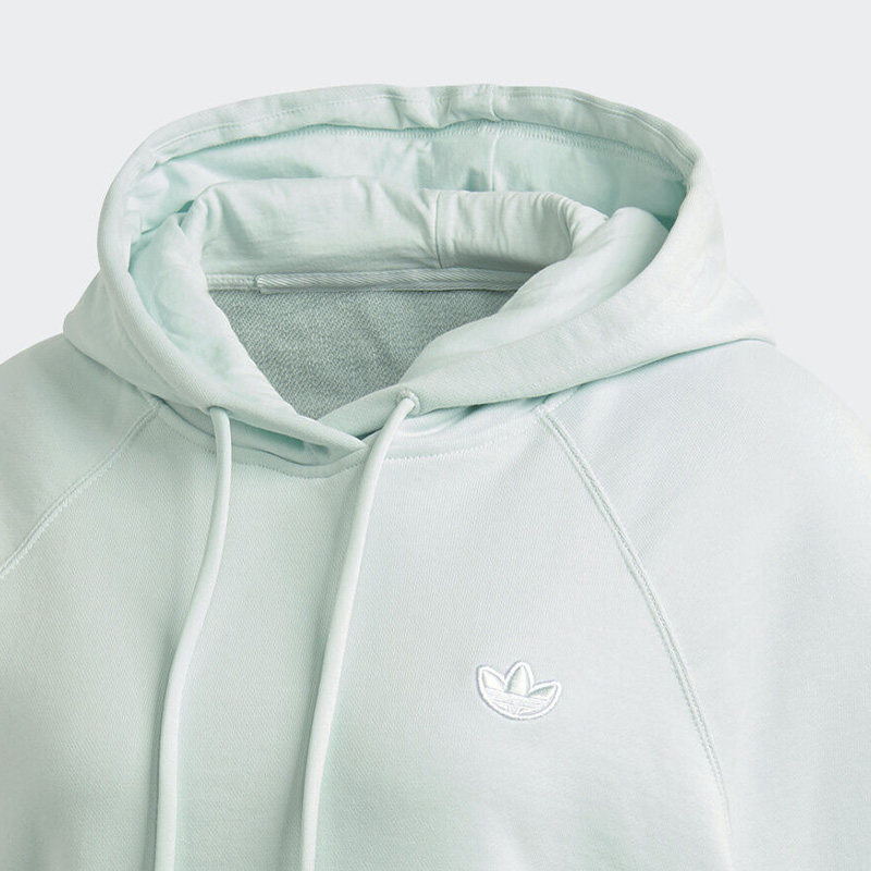 Adidas/阿迪达斯正品三叶草秋季女运动休闲连帽卫衣套头衫FU3768_虎窝淘