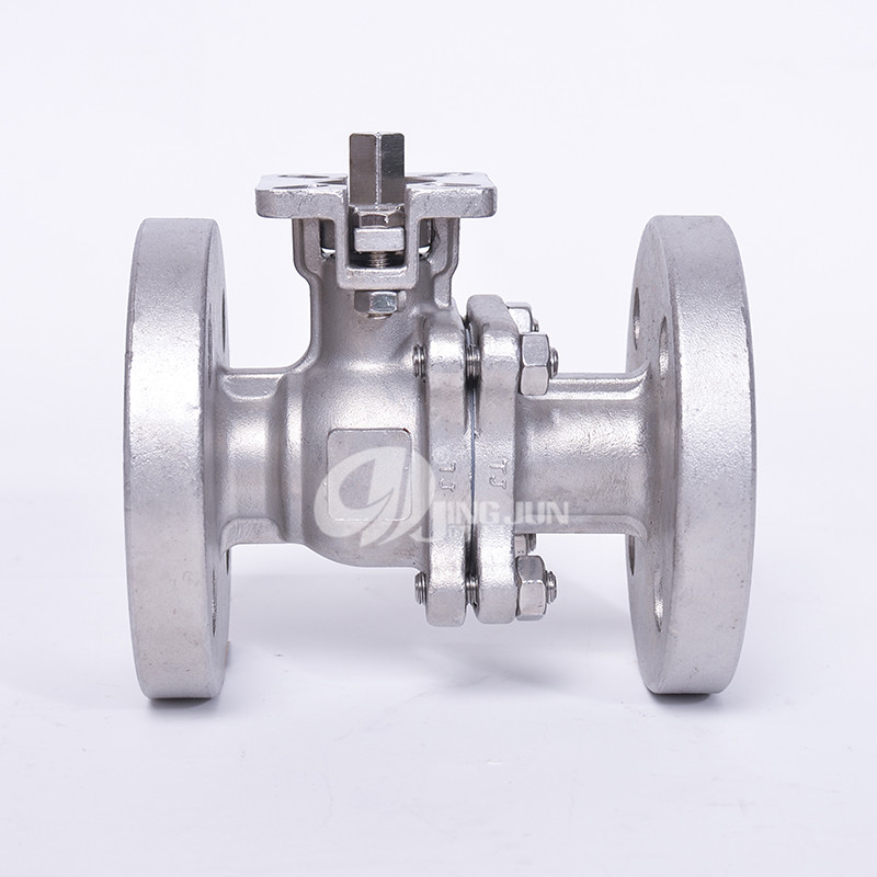 304不锈钢铸钢国标法兰球阀Q41F-16P耐高温蒸汽阀门DN80天然气100_虎窝淘