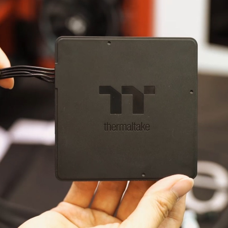 TT9口Sync数位控制盒ARGB整合器主板神光同步集线器支持trio quad_虎窝淘