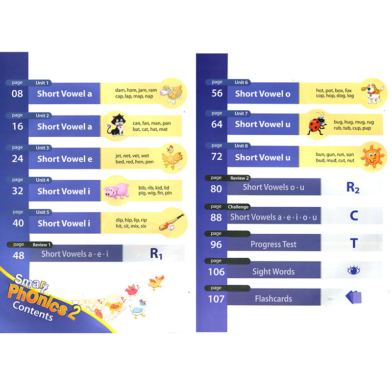现货包邮原版进口少儿自然拼读小学英语教材New Smart Phonics 2寒暑假短期课程短元音短期拓展辅助主教材见词能读听音能写自学_虎窝淘