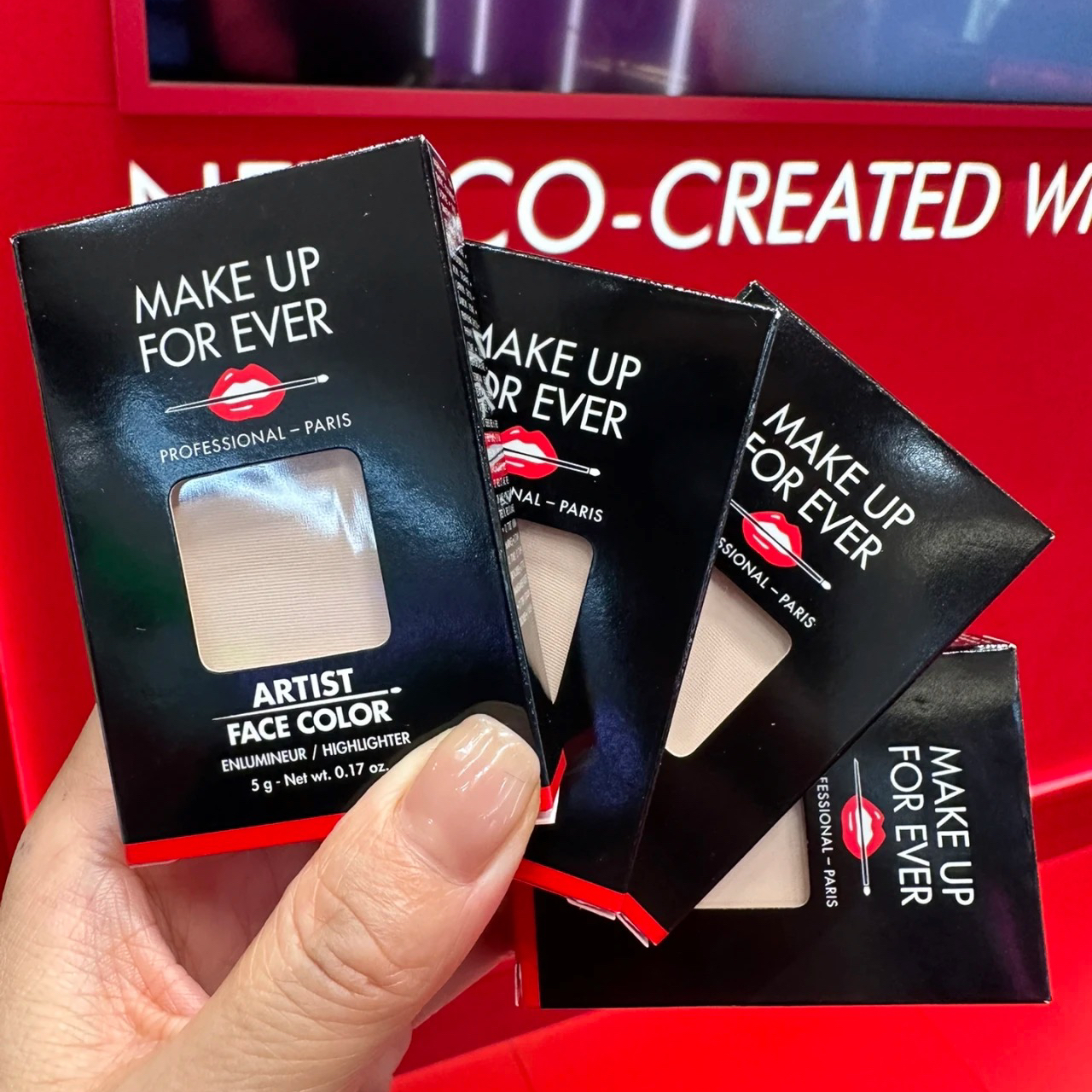 MAKE UP FOREVER玫珂菲 MUF单色哑光高光H100替换芯5g泪沟提亮_虎窝淘