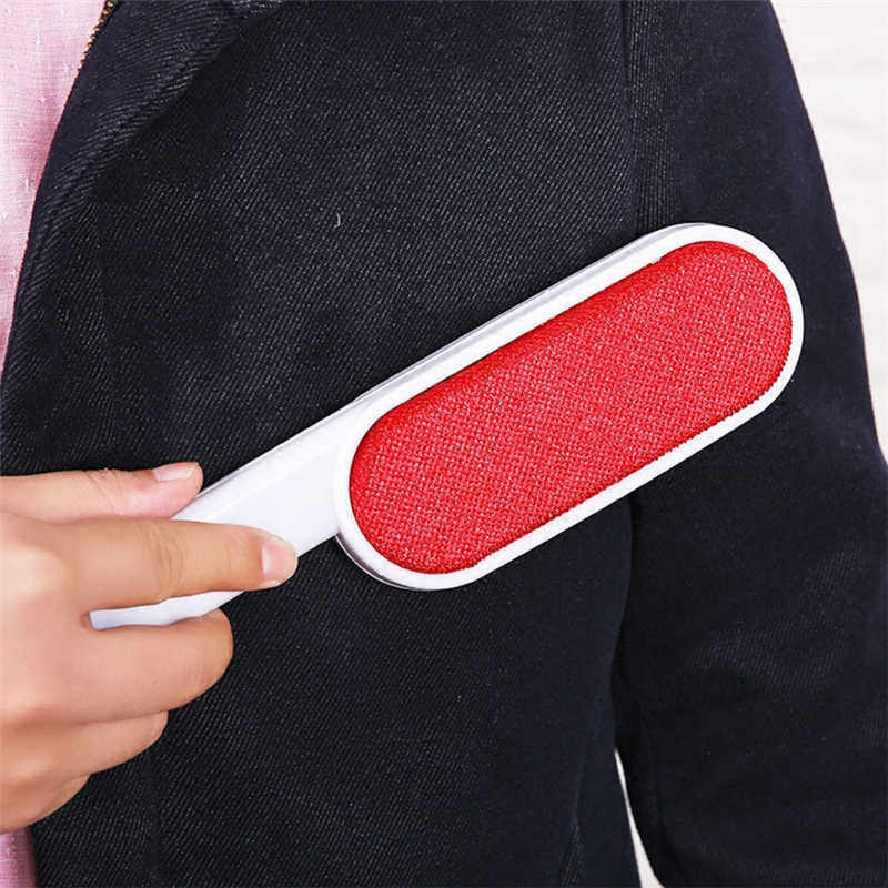 Fluff Fabric Clothes Dust crumbs Brush Pet Hair Remove刷毛器_虎窝淘