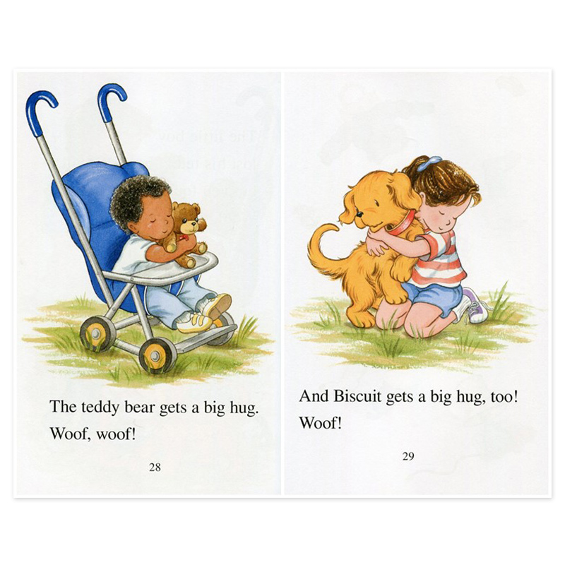 英文原版绘本 Biscuit and the Lost Teddy Bear 小饼干狗和丢失的泰迪熊_虎窝淘