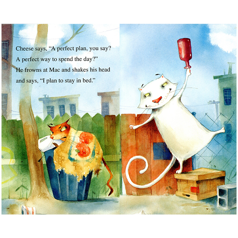 正版英文绘本 Mac and Cheese and the Perfect Plan4-8岁i can read level 1幼儿原版书儿童 ...