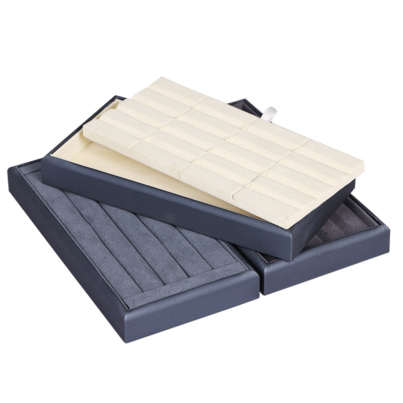 JINSKY/今仕爵高档pu裸石盘钻石珍珠首饰盘圆珠盘戒指收纳盘阶梯_虎窝淘