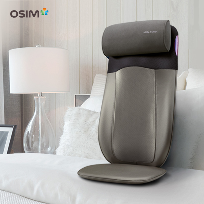 OSIM傲胜升级肩颈V型颈肩抓捏腰部背部推压按摩靠垫家用坐垫290S_虎窝淘