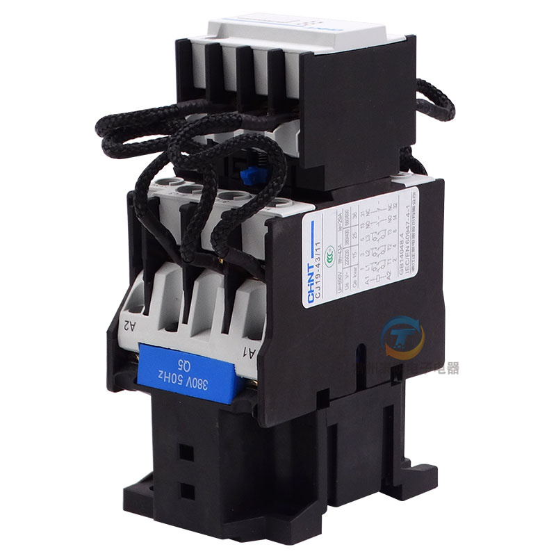 正品正泰CJ19-43/11安43A电力电容切换补偿380V交流220V接触器_虎窝淘