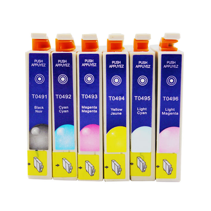 英联适用兼容爱普生Epson Stylus Photo黑色 R210 R230 R310 R350彩 RX510 RX630打印机墨盒 ...