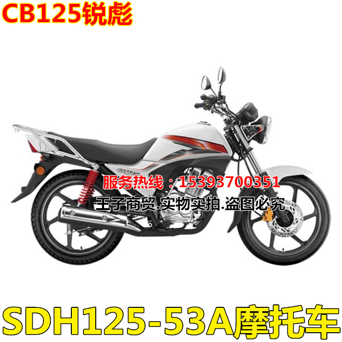 适用新大洲本田摩托车SDH125-53-53A-55化油器CB125锐彪化油器_虎窝淘