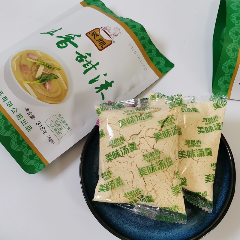 泉脉济南甜沫粥料山东青岛早餐特产方便粥五香甜沫料包318g*2袋_虎窝淘