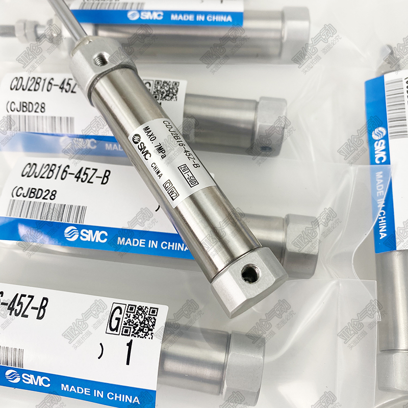 SMC型气缸CJ2B/CDJ2B16-5/10/15/20/25/30Z/35/40/45/50/60/75Z-B_虎窝淘