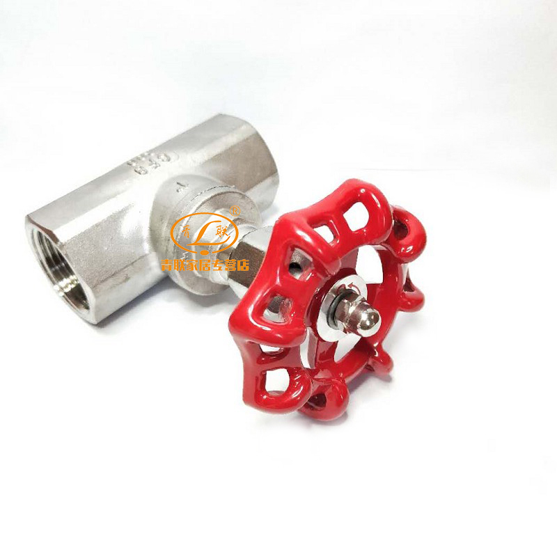 J11W-16P不锈钢截止阀丝口水用截止阀内螺纹美式截止阀 DN15 25_虎窝淘