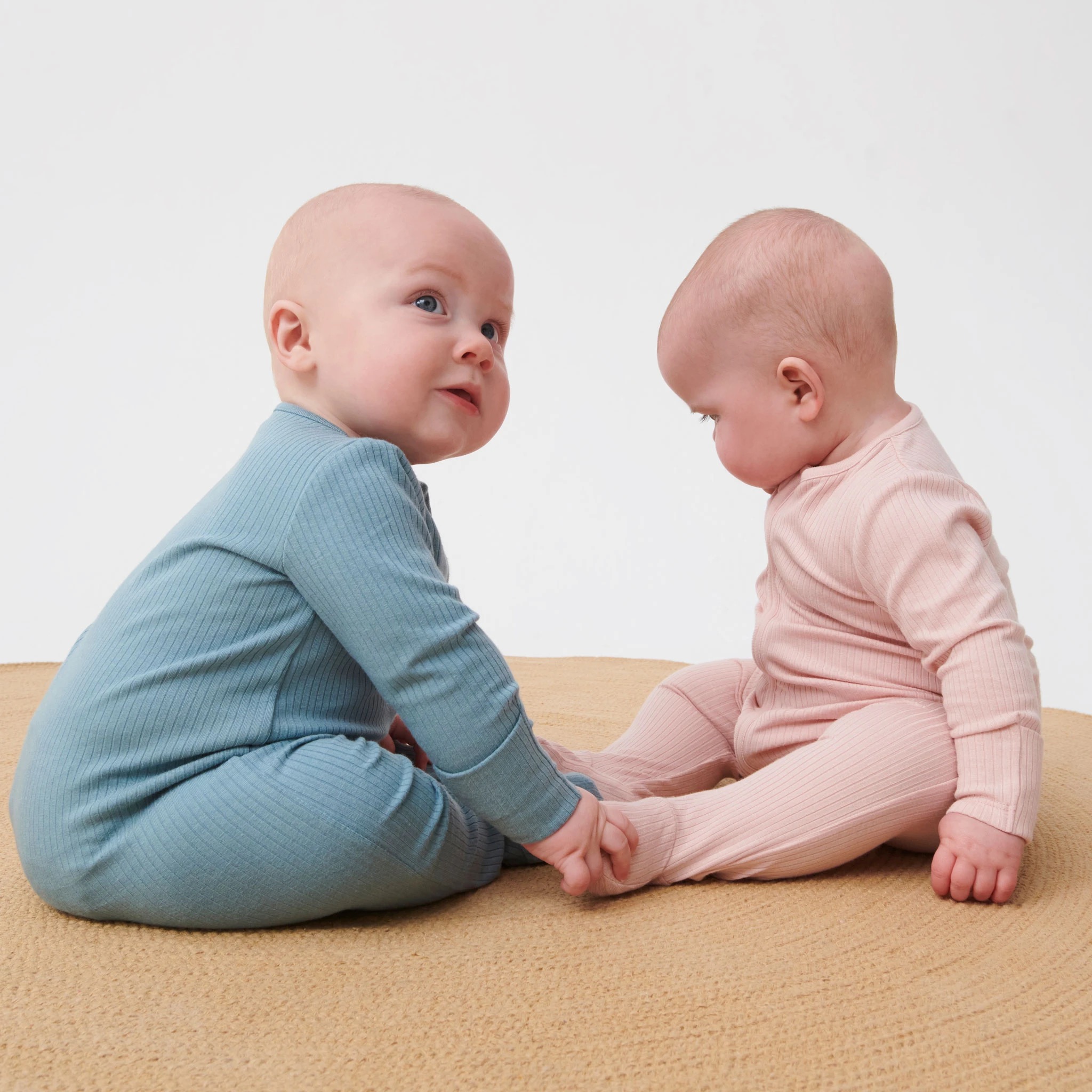 英国baby mori婴儿有机竹棉春秋连体衣爬服合集_虎窝淘