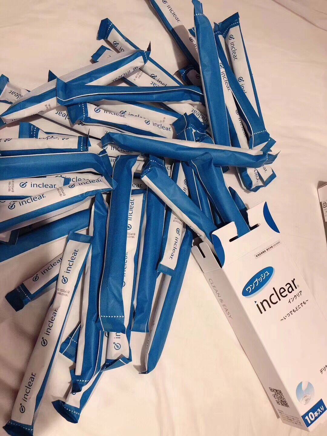 日本inclear女性私处护理清洁凝胶私密乳酸菌凝胶10支/盒_虎窝淘