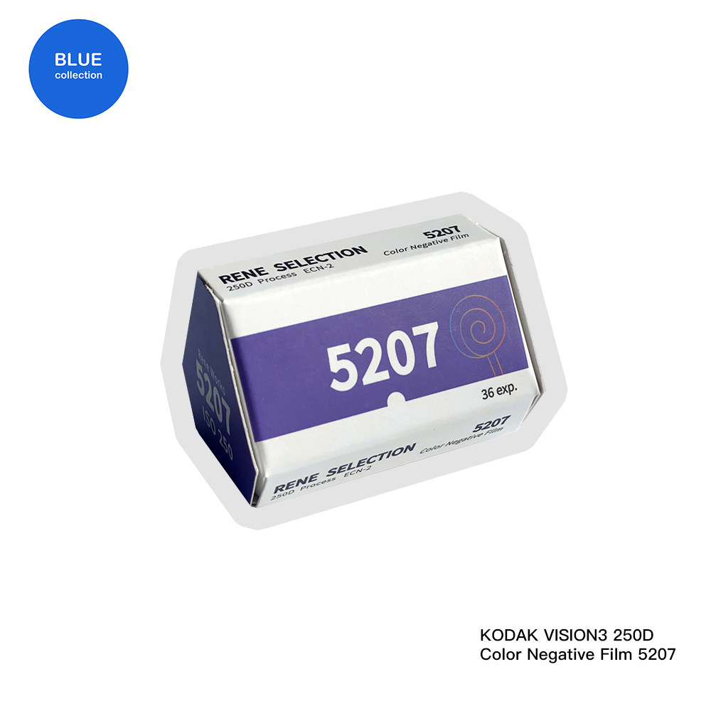 KODAK柯达 5207 250D 135电影卷分装卷彩色胶片胶卷 36张/卷_虎窝淘