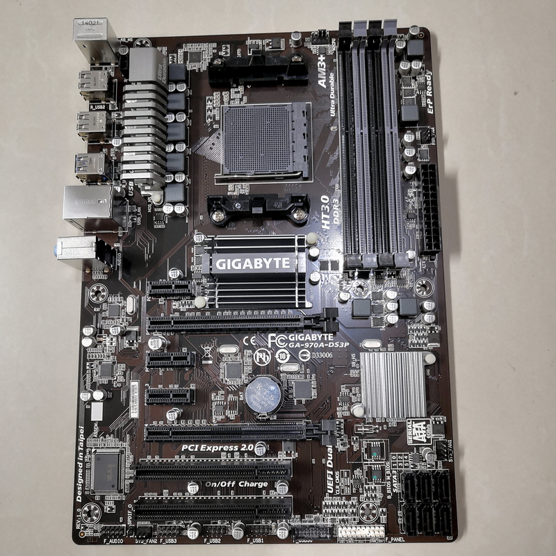 Gigabyte/技嘉 GA-970A-DS3P DDR3 AM3+ FX8300 FX6300 AMD 970_虎窝淘