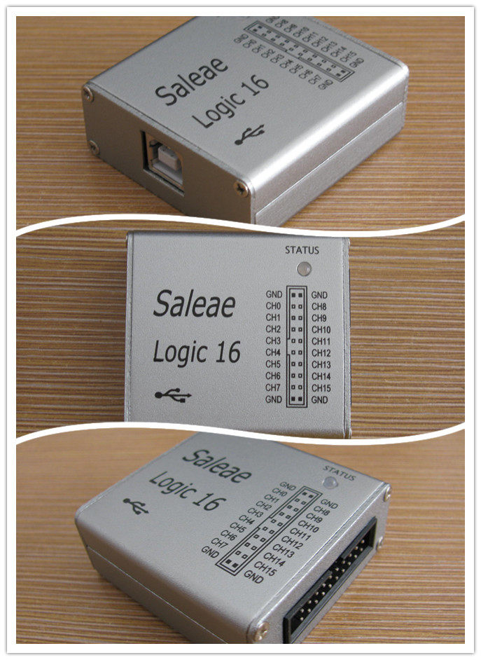 Saleae USB saleae16 100M逻辑分析仪 支持官方版本 logic_虎窝淘