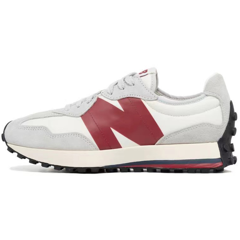 New Balance新百伦跑步鞋 327系列白蓝红鸳鸯白灰红 MS327SC1_虎窝淘