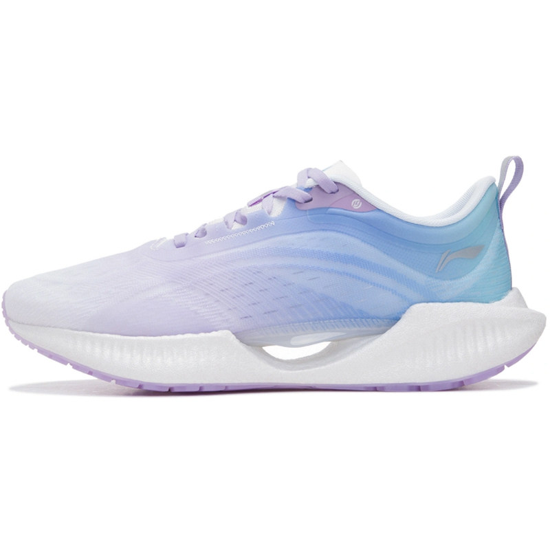 LiNing李宁超轻19反光轻量轻质跑步鞋白黑灰蓝橙 ARBS001_虎窝淘