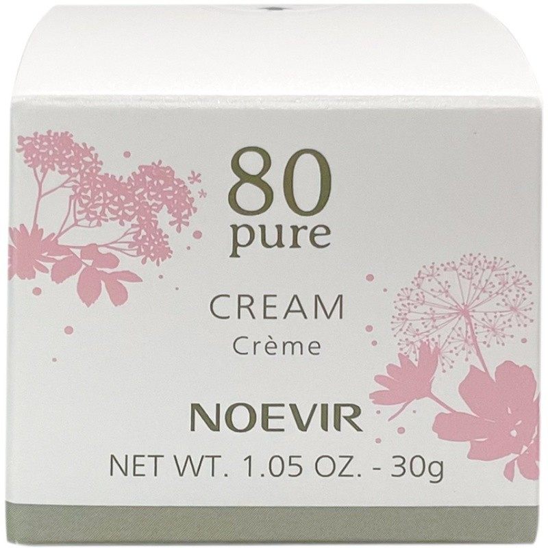 可用于眼部NOEVIR/诺薇雅80pure植物精粹清润面霜30g滋润保湿舒缓_虎窝淘