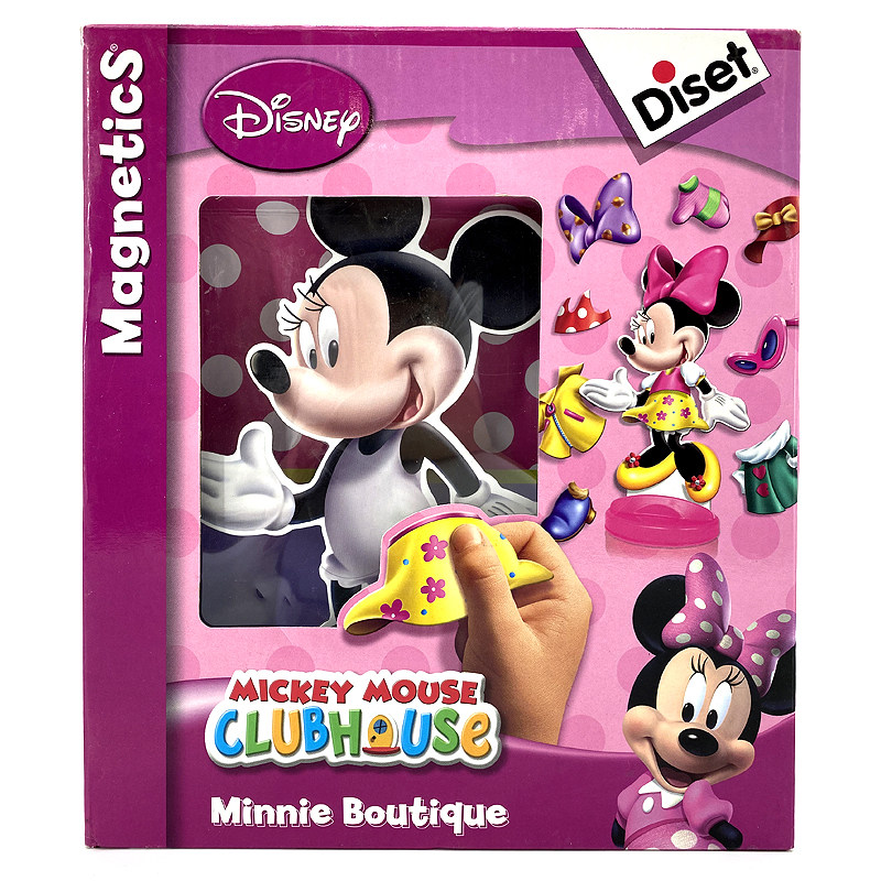 Diset Disney Magnetics迪士尼米老鼠磁性贴3D服饰装扮益智玩具_虎窝淘