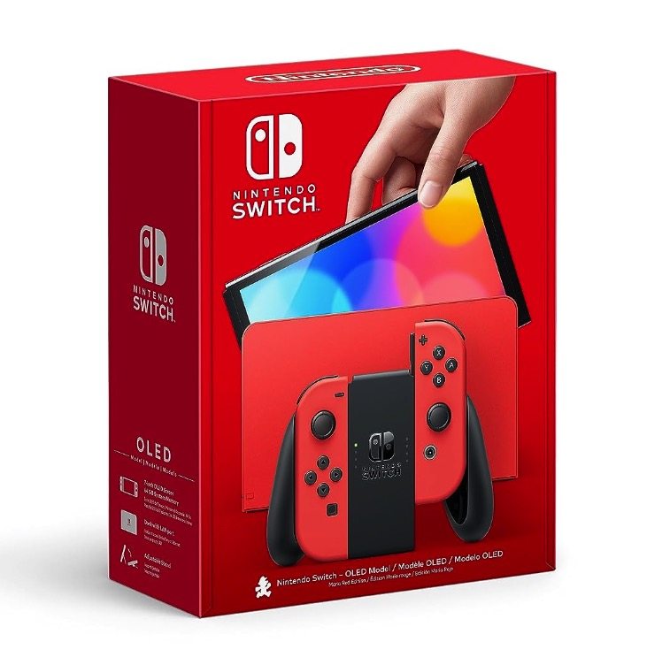 美版任天堂Nintendo NS Switch OLED游戏机掌机王国之泪限定联机_虎窝淘