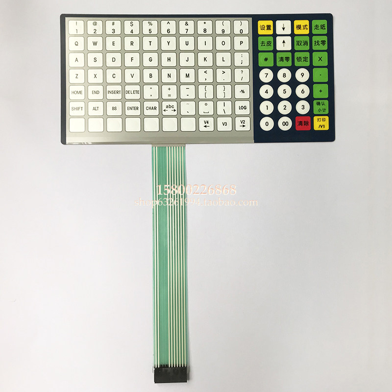 托利多BPlus T2M-AA/T2M-EE键盘 bCom 3600+/3880E+电子秤键盘膜_虎窝淘