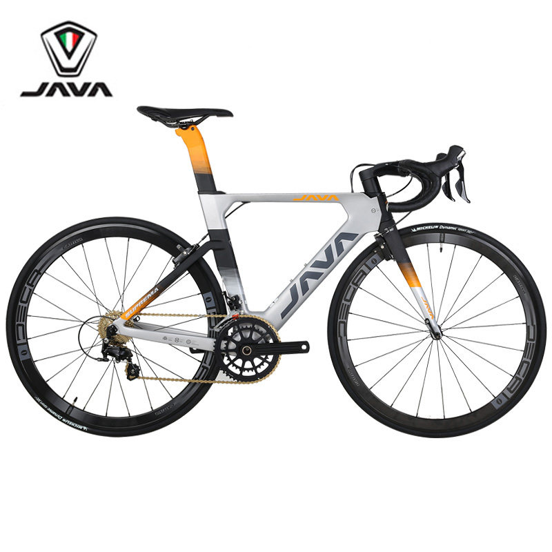 JAVA公路自行车碳纤维公路车22变速破风男女赛车弯把佳沃SUPREMA_虎窝淘