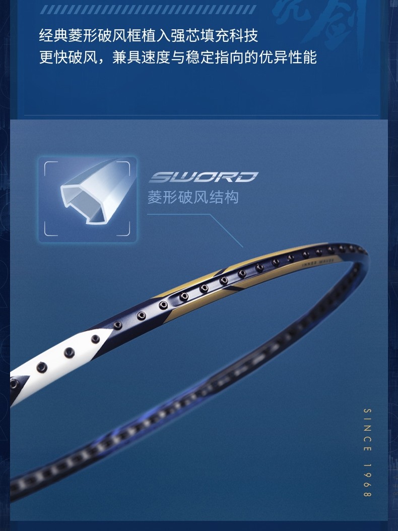 BRAVE SWORD 12 SE 亮剑12se BRS-12 55周年纪念版 羽毛球装备哪里买 中羽在线