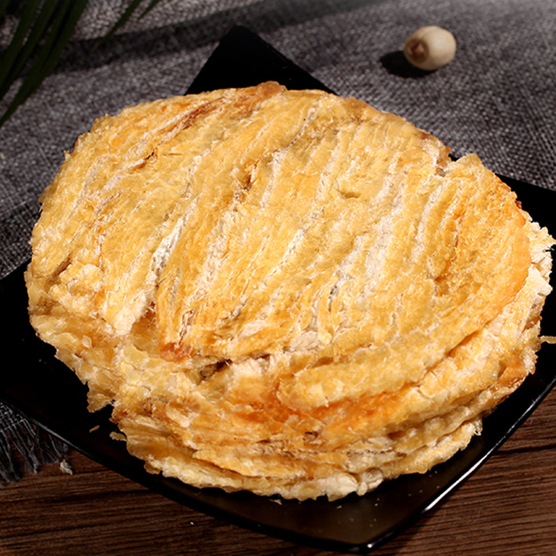 海边人鲜烤鳕鱼片烤鱼片休闲零食海味特产小吃88g*1袋_虎窝淘