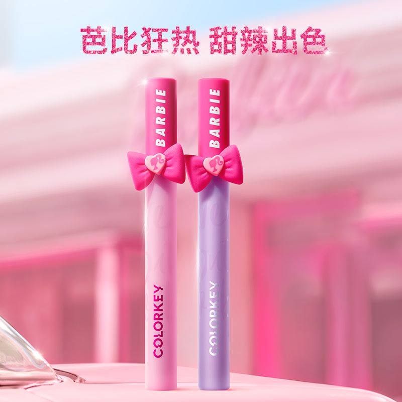 Colorkey/珂拉琪空气唇釉芭比粉缎哑光雾面水光镜面口红_虎窝淘