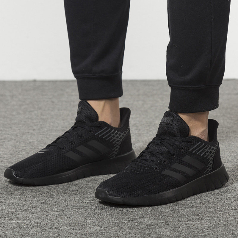Adidas阿迪达斯男鞋官方旗舰2023秋季新款黑武士运动跑步鞋F36333_虎窝淘