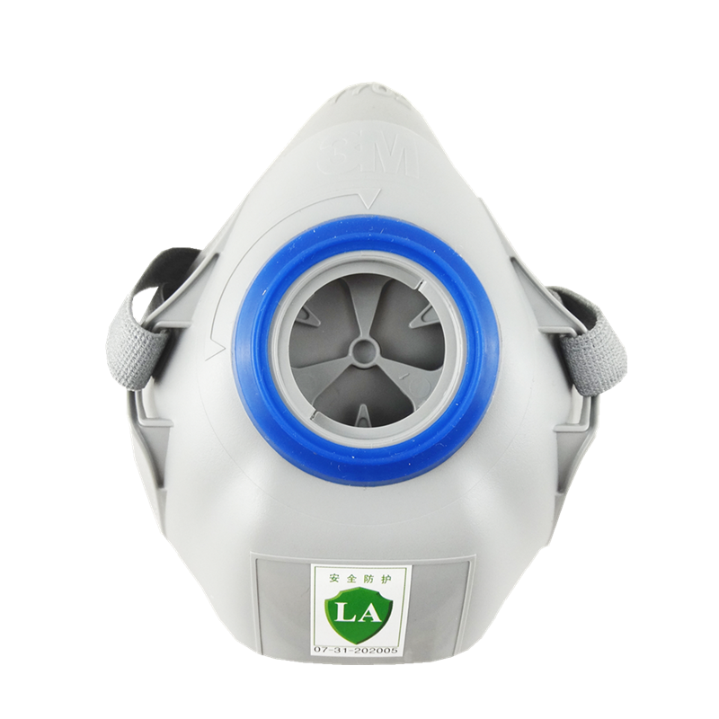 3M防毒面具7702喷漆用防油漆防尘面罩化工有机气体工业粉尘面鼻罩_虎窝淘
