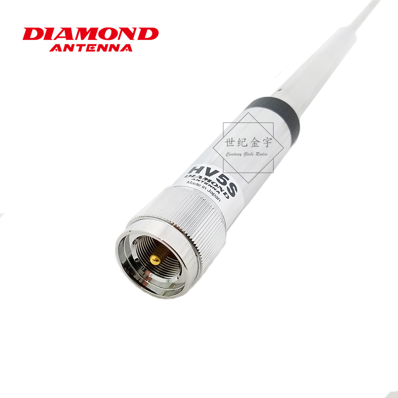 日本钻石天线 HV5S多波段天线 HF+V/UHF短波天线五波段 142cm_虎窝淘