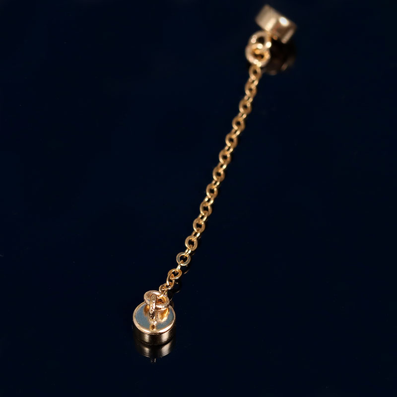 DIY首饰品配件 美国进口14K包金GF项链手链扣 防掉带延长链磁铁扣_虎窝淘