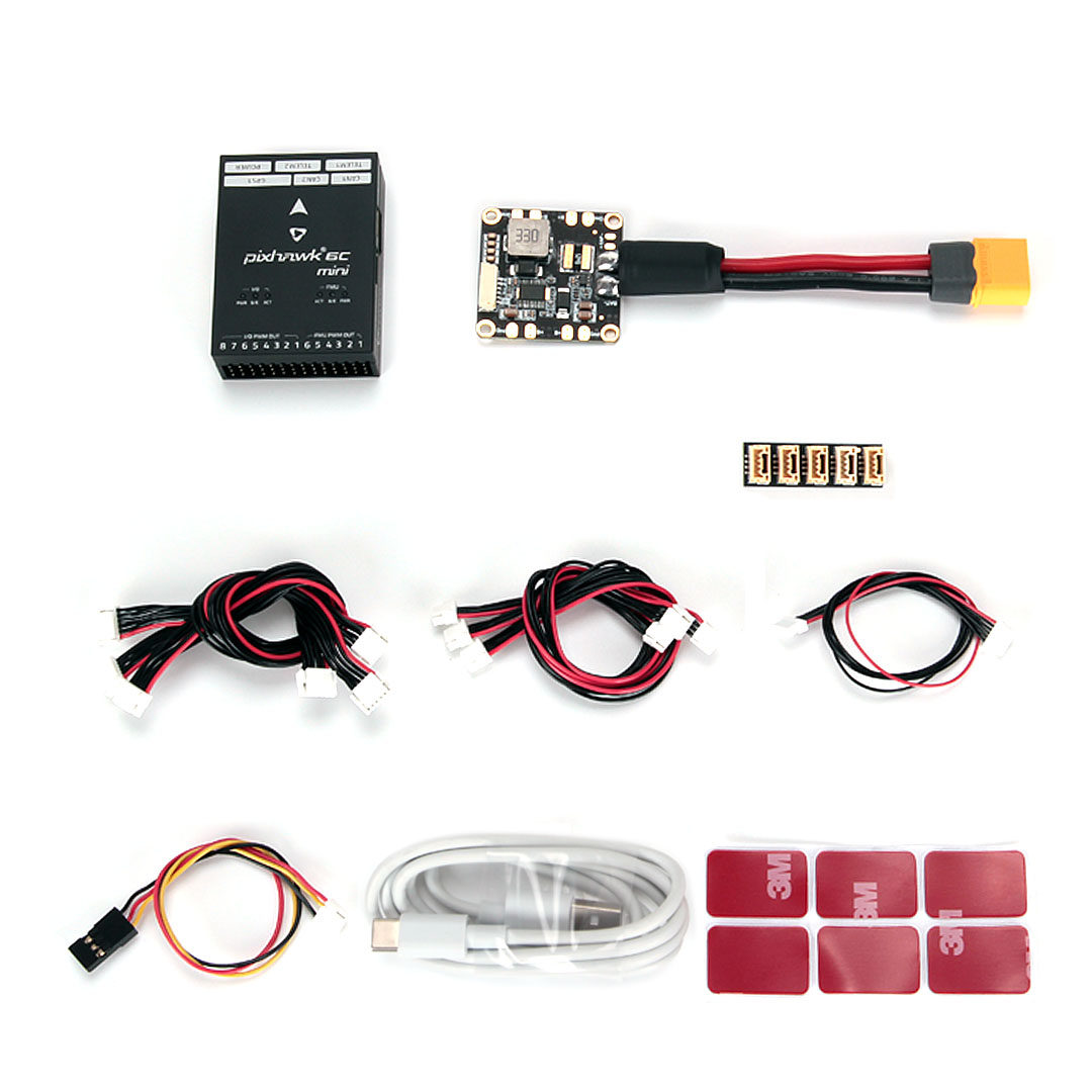 Holybro Pixhawk 6C Mini飞控 PM02 V3 PM06电源模块 M8N GPS FPV_虎窝淘
