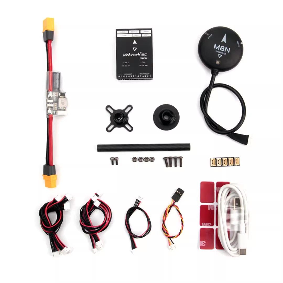 Holybro Pixhawk 6C Mini飞控 PM02 V3 PM06电源模块 M8N GPS FPV_虎窝淘