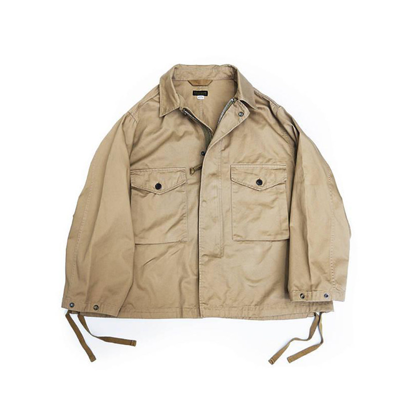 WORKWARE日系复古工装m65改良短款余文乐口袋派克夹克外套非BEAMS_虎窝淘