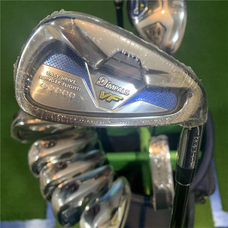 高尔夫球杆原装正品全新KASCO DIMPALS VF高尔夫男士套杆碳素R_虎窝淘