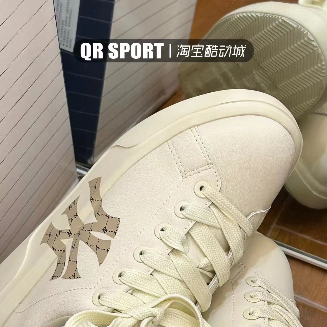 MLB情侣款2022新款NY时尚男女低帮复古休闲运动鞋3ASXAM82N-50BGS_虎窝淘