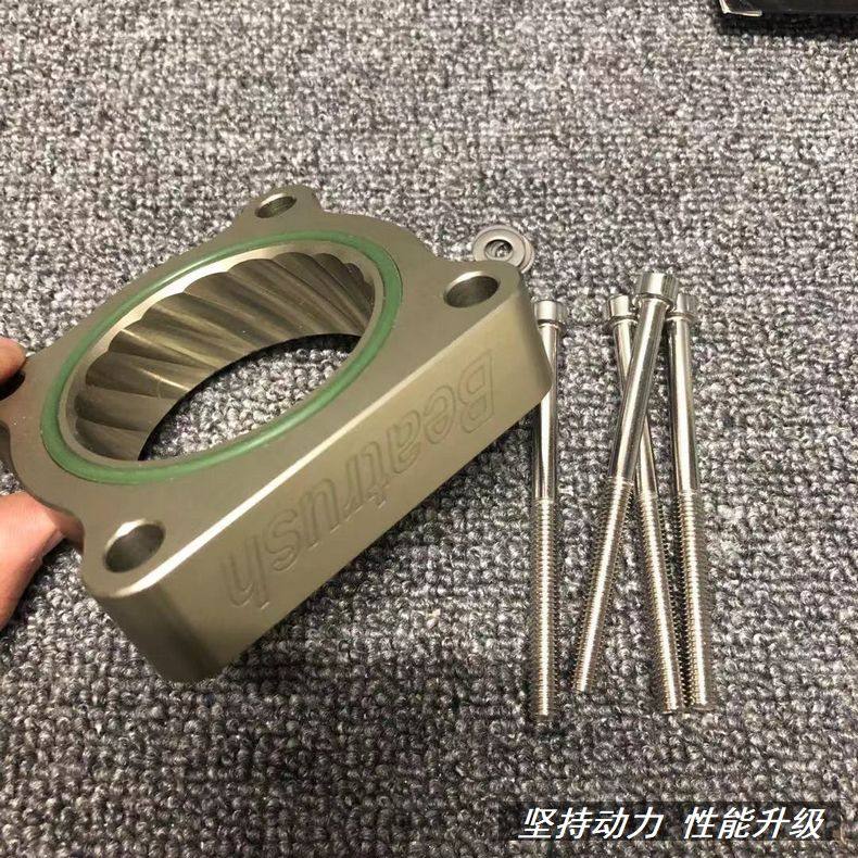 适配奥迪大众EA111 211 3代2代EA888 CC A4L B8B9节气门垫片改装_虎窝淘