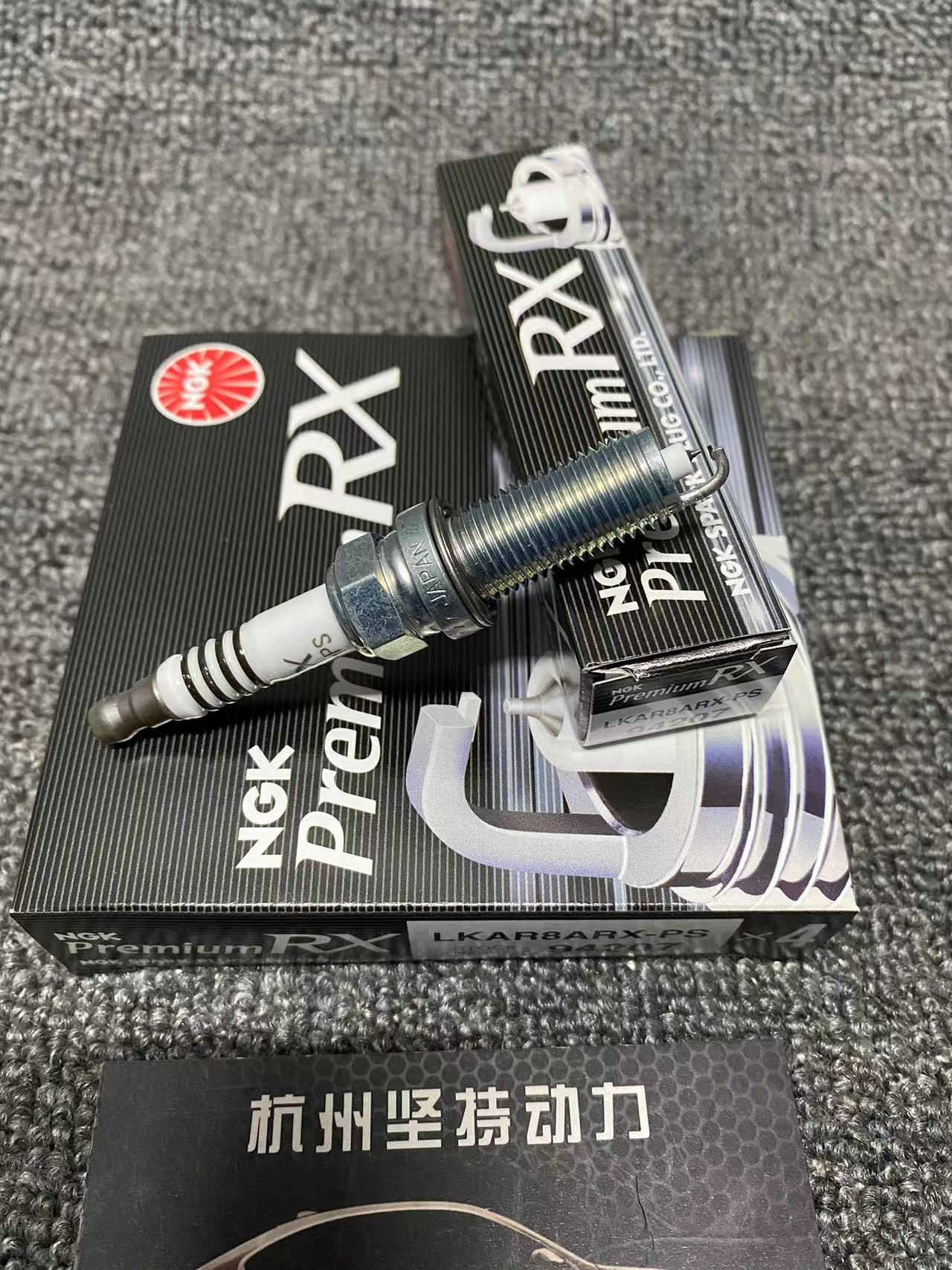 NGK火花塞RX钌合金适配十代思域飞度GK5GR9 8度94207 LKAR8ARX-PS_虎窝淘