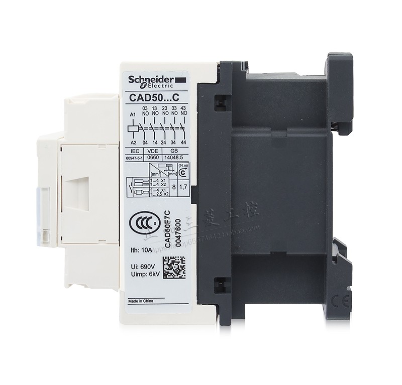 正品施耐德CAD32电梯接触器CAD50-CAD32BD/FD/MD AC110V 220V 24V_虎窝淘
