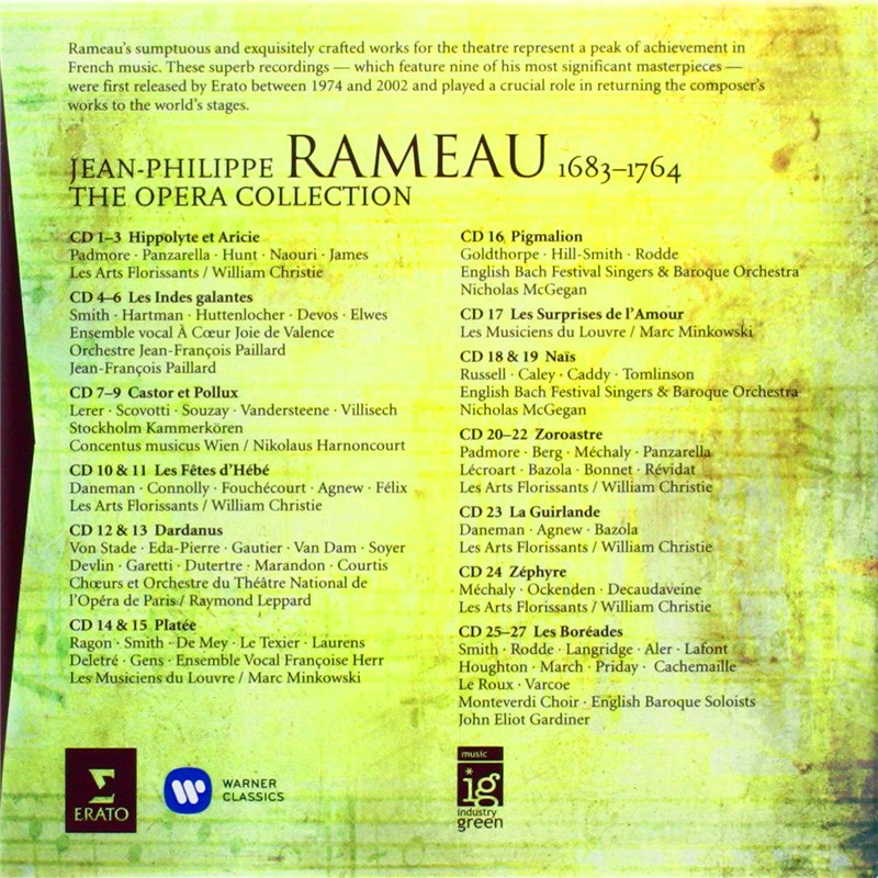 拉莫 Rameau- Opera歌剧全集无损音源合集古典FLAC整轨音乐27CD_虎窝淘